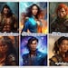 350 Rpg Character Portraits, Huge Human Art Pack, Many Classes and ...