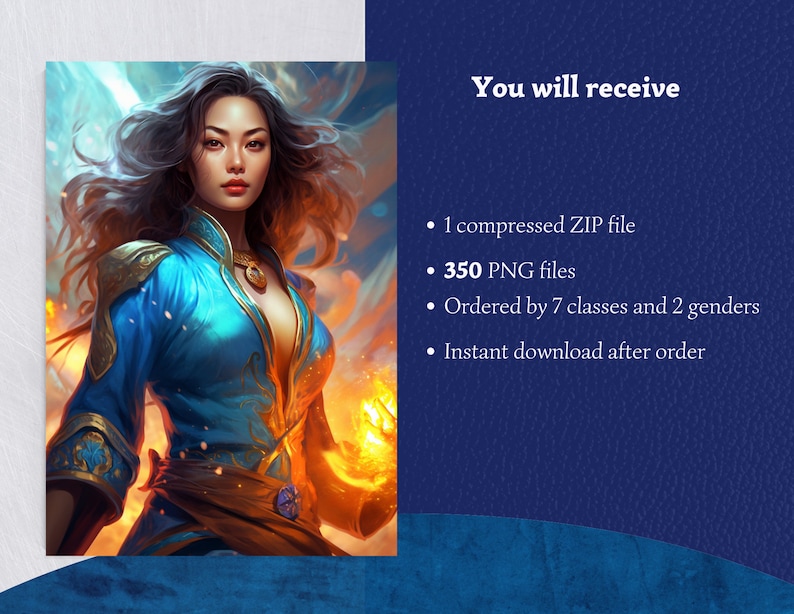 350 Rpg Character Portraits, Huge Human Art Pack, Many Classes and ...