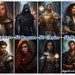 350 Rpg Character Portraits, Huge Human Art Pack, Many Classes and ...
