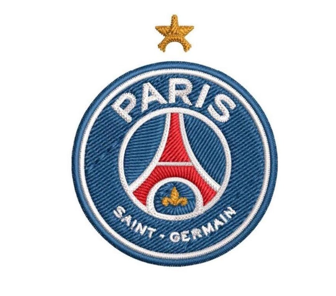 PSG Embroidery Design: Paris Saint-germain Star - 3 Sizes (digital ...