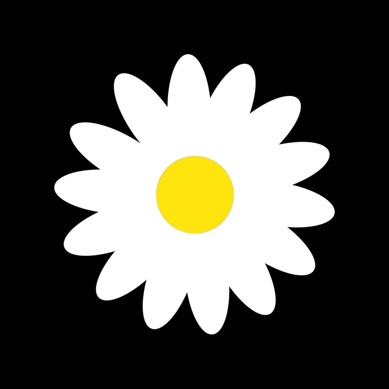 Daisy SVG Bundle, Daisy Flower Svg, White Daisy Clipart , Daisy SVG ...