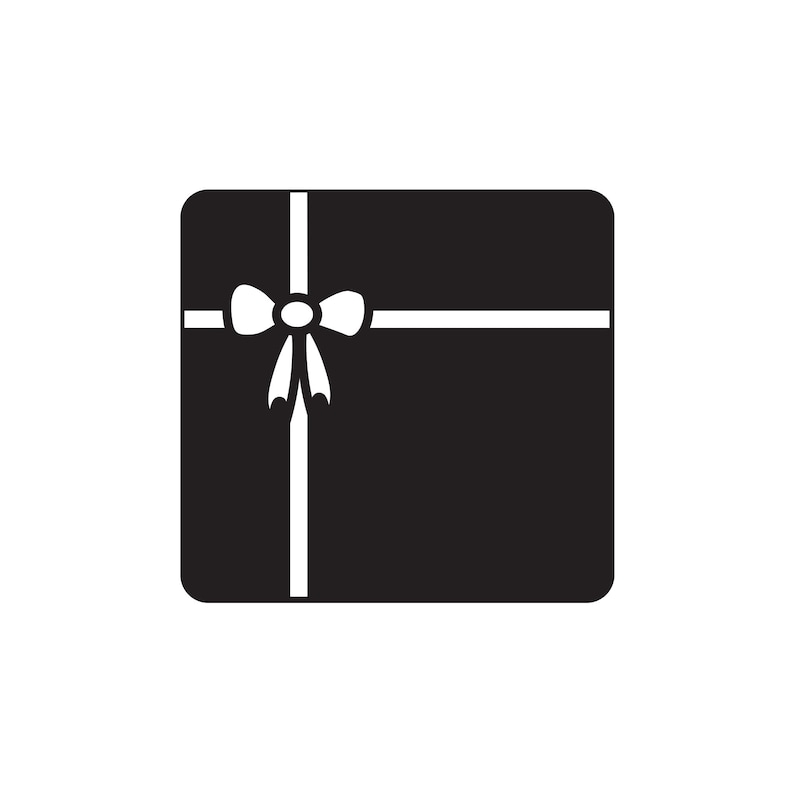 Gift Box Vector Svg, Gift SVG, Gift PNG, Gift Box Clipart for Designing ...