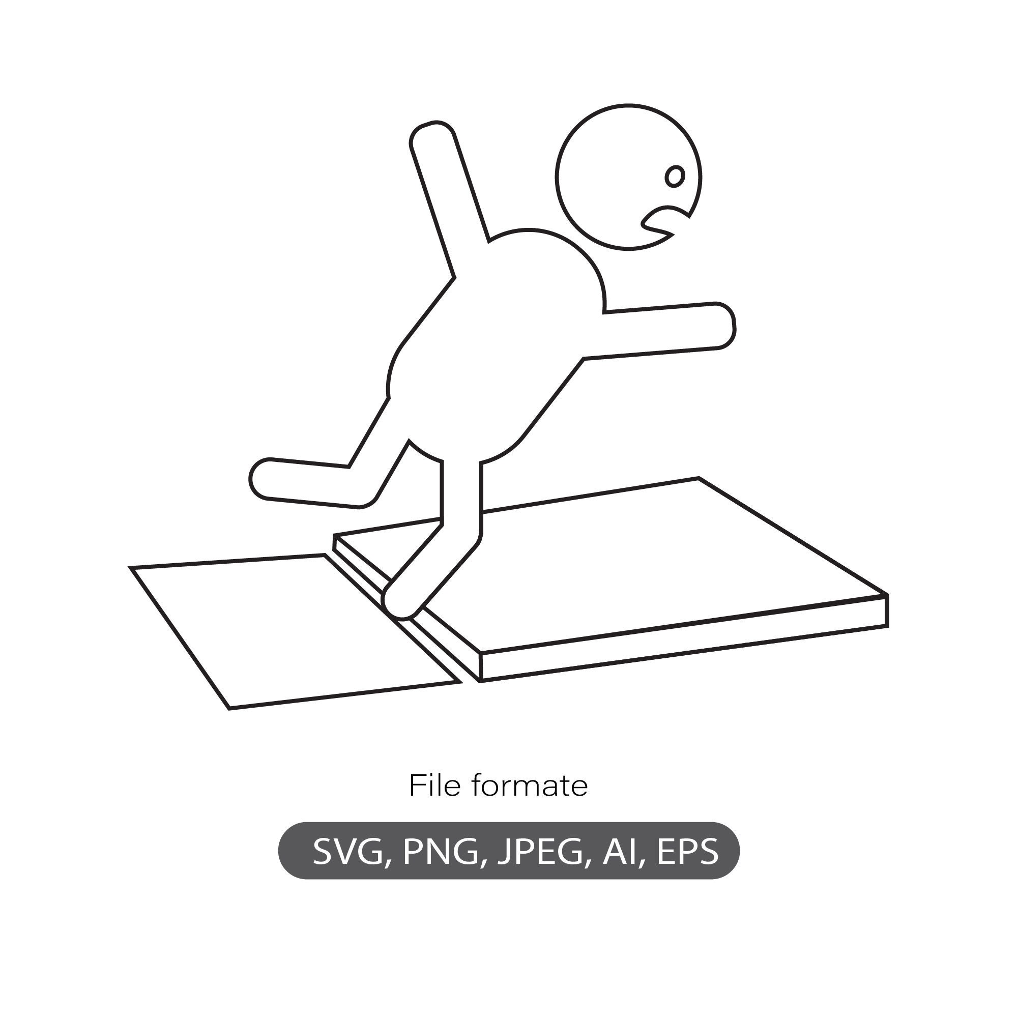 Trip Hazard Svg Icon, Trip Hazard Clipart, Trip Hazard Png Icon ...