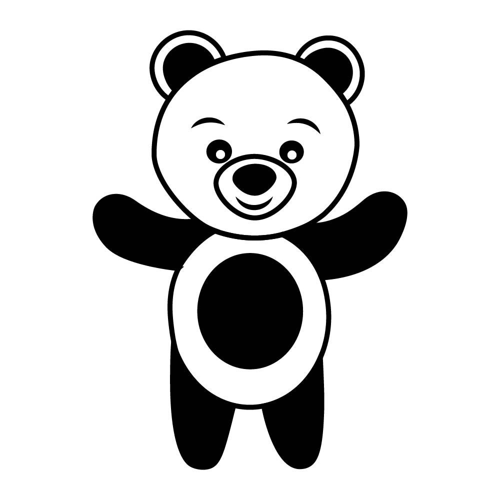 Oso clipart svg y png lindo oso svg archivo de corte y clip - Etsy España