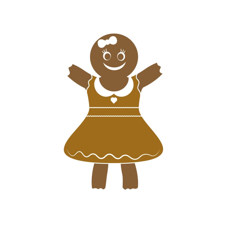 Gingerbread Girl Svg Bundle, Gingerbread Girl, Gingerbread Svg ...