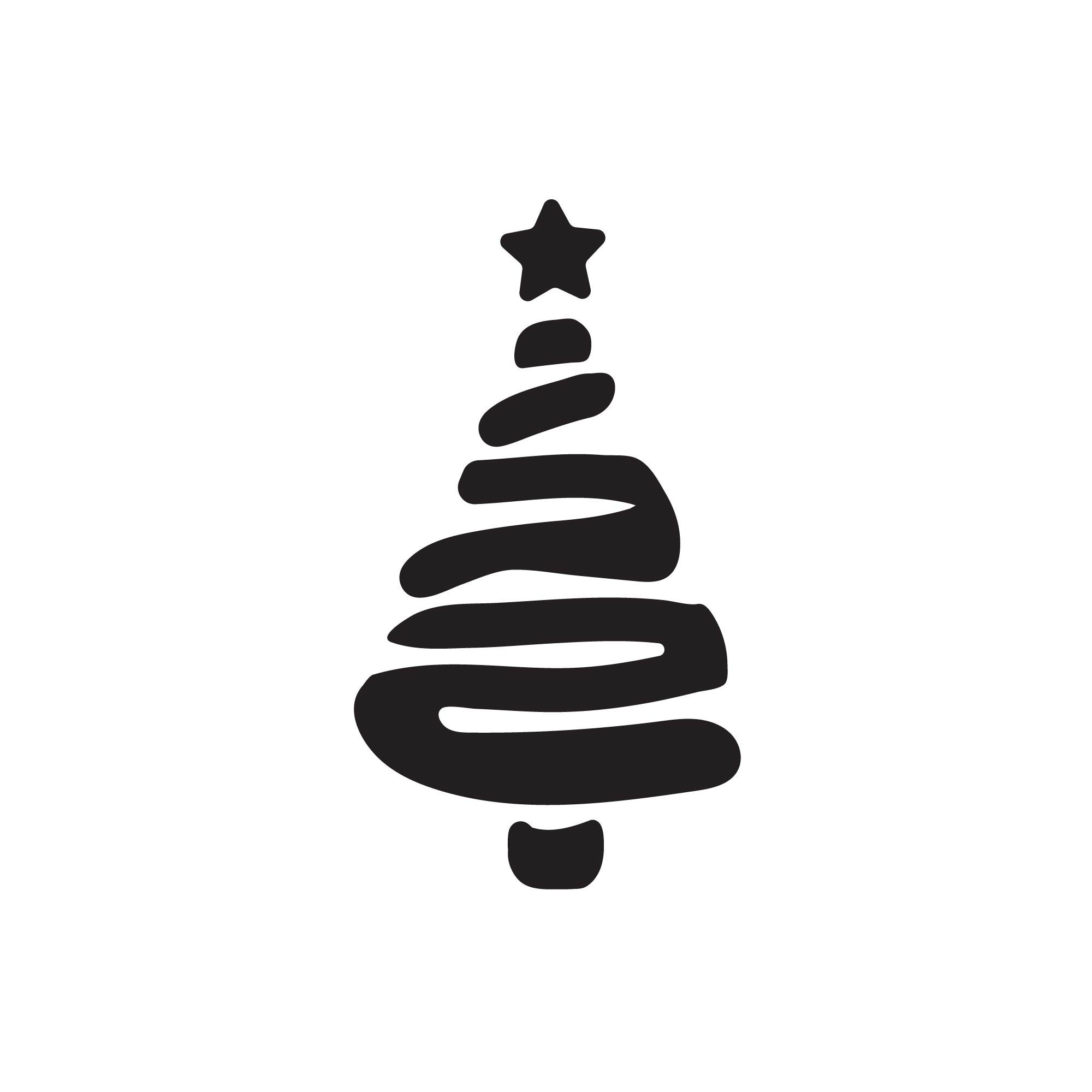 Christmas Tree SVG Bundle, Xmas Tree SVG Bundle, Xmas Tree Cut Out ...