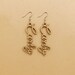 Carly Name Earring SVG Laser Cut Template: Personalized Letter Design ...