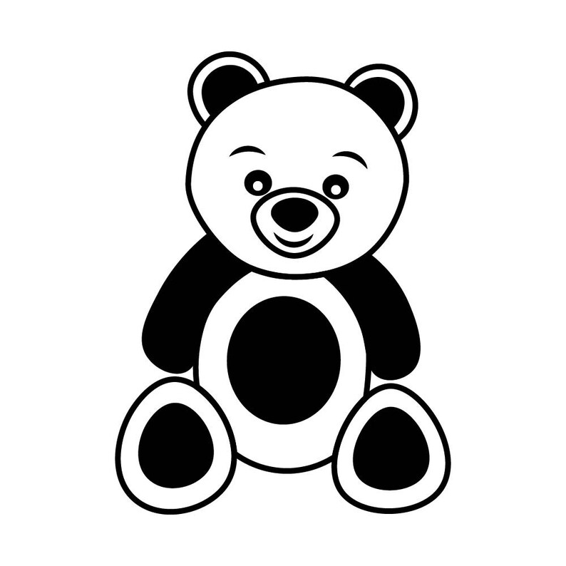 Oso clipart svg y png lindo oso svg archivo de corte y clip - Etsy México