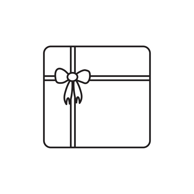 Gift Box Vector Svg, Gift SVG, Gift PNG, Gift Box Clipart for Designing ...