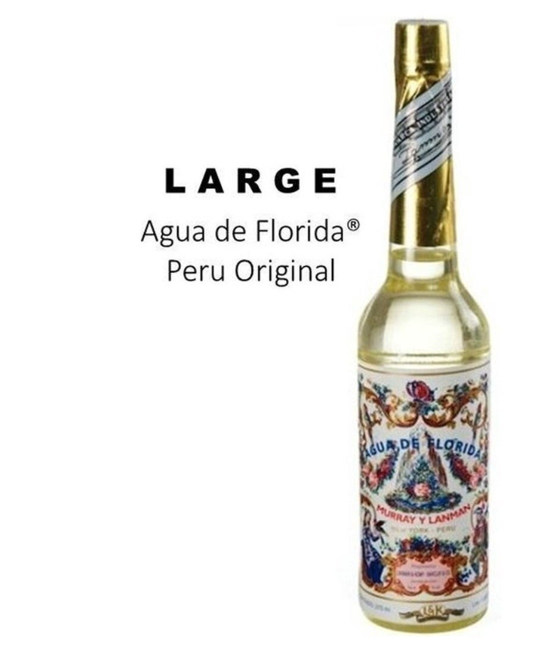 Original Florida Water Peru Agua De Florida Murray 270ml Aqua Florida ...