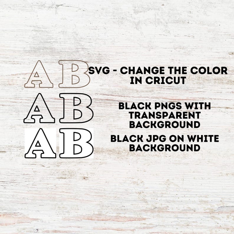 Greek Alphabet Outline Letters: SVG PNG JPG - Sorority Fraternity ...