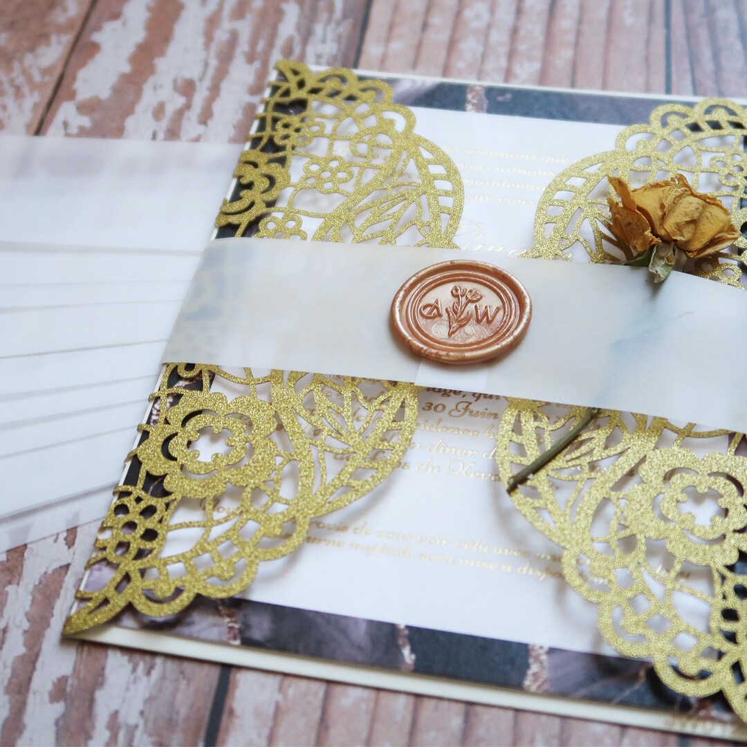 Nymaeia Vellum Belly Bands, Translucent Vellum Bands, Printed Vellum ...