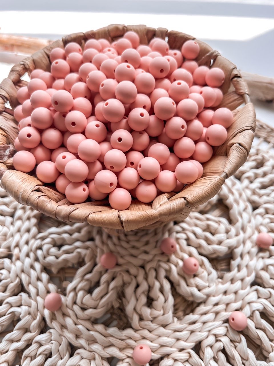 15MM Round Silicone Bead 5, 10, 20, 50 or 100 Count, Loose Beads - Etsy