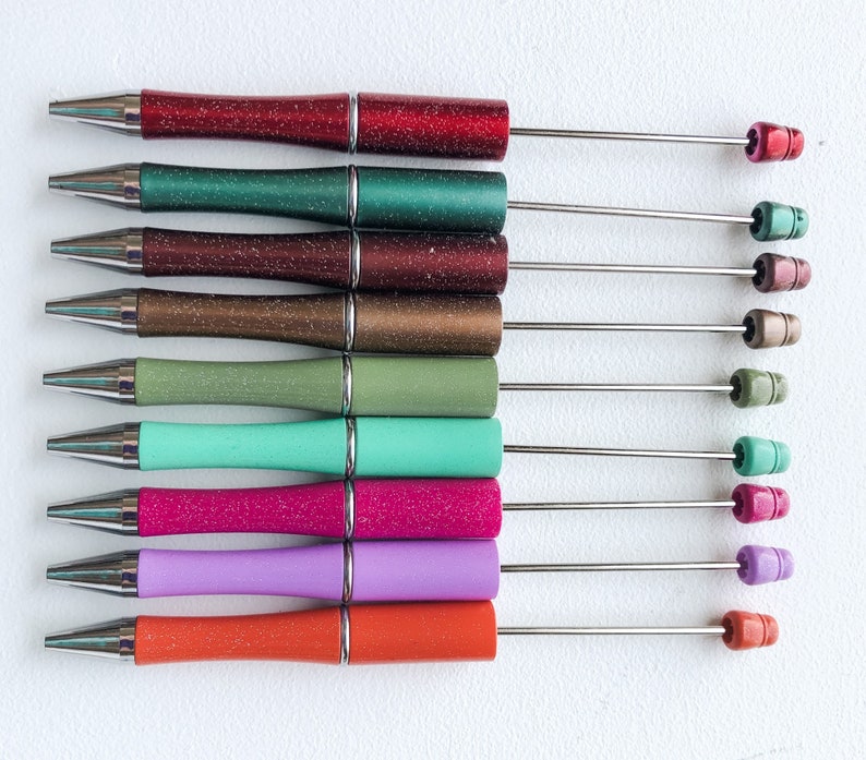 Beadable Pen DIY Pen Bead Pen Focal Pen Blank Beadable - Etsy