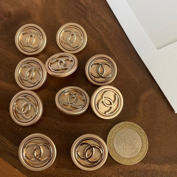 Chanel Buttons - Etsy