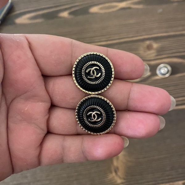Chanel Buttons Authentic - Etsy