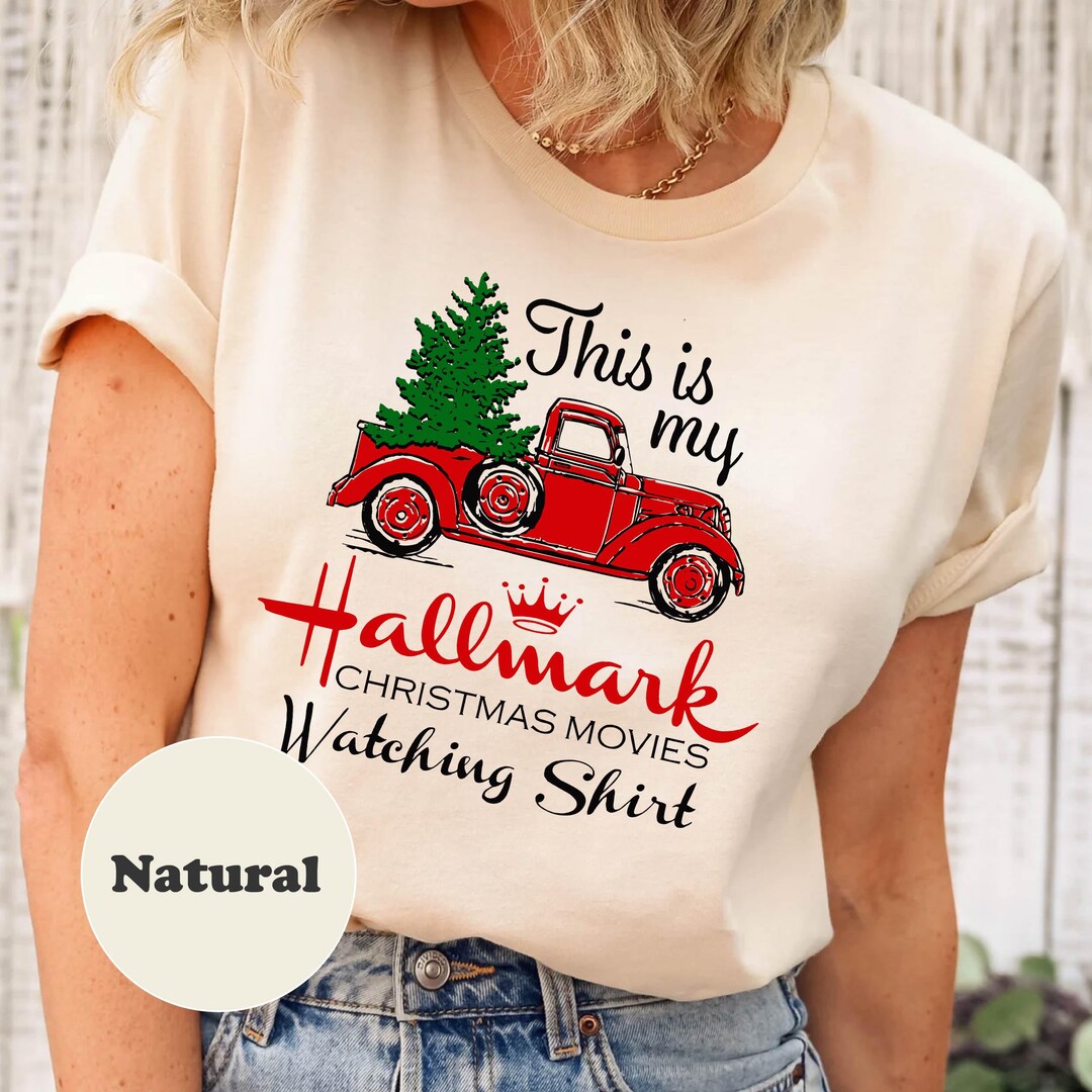 This is My Hallmark Christmas Movie Watching Sweatshirt,hallmark Long ...