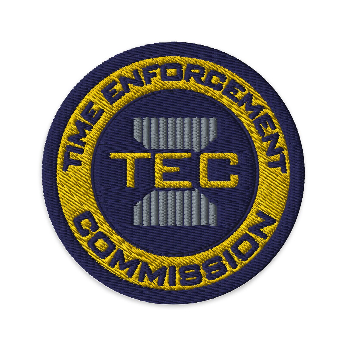 TEC - Time Enforcement Commision 3" Embroidered Patch - Etsy