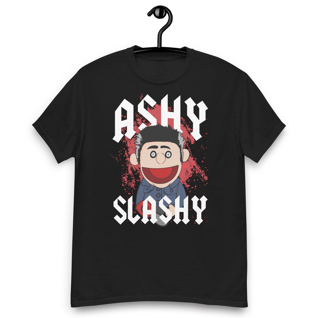 Ash Williams - Ashy Slashy Horror Puppet T-shirt - Etsy UK