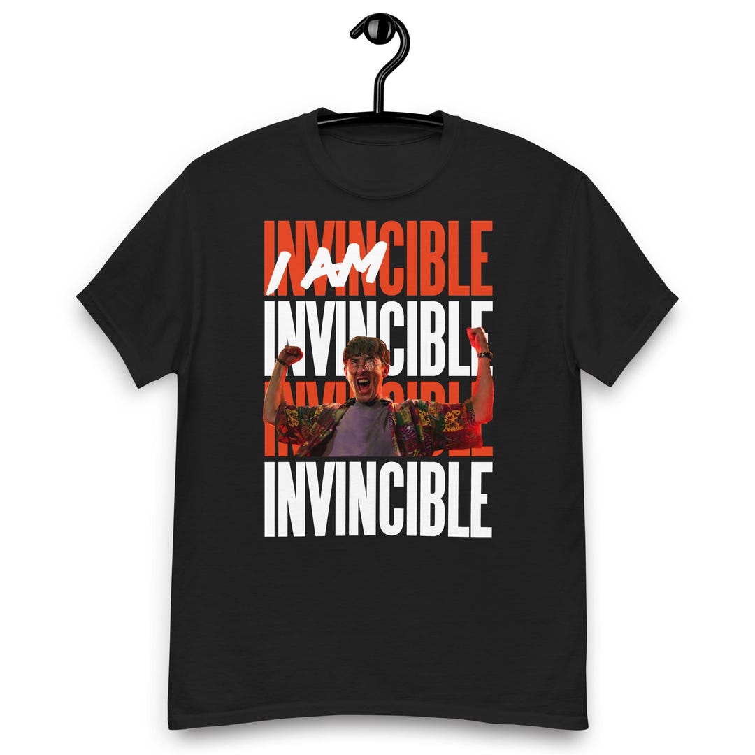 Boris Grishenko - I Am Invincible! Quote T-shirt - Etsy