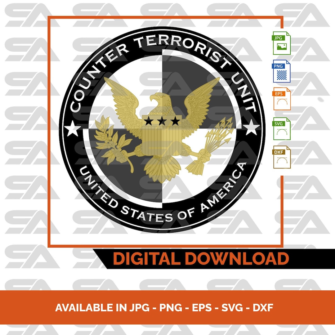 CTU - Counter Terrorist Unit Los Angeles Vector - Digital Download ...