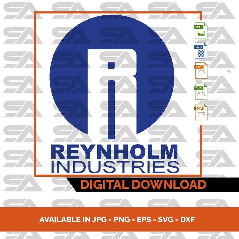 Reynholm Industries - Digital Download - Svg | Eps | Jpg | Dxf | Png - Etsy