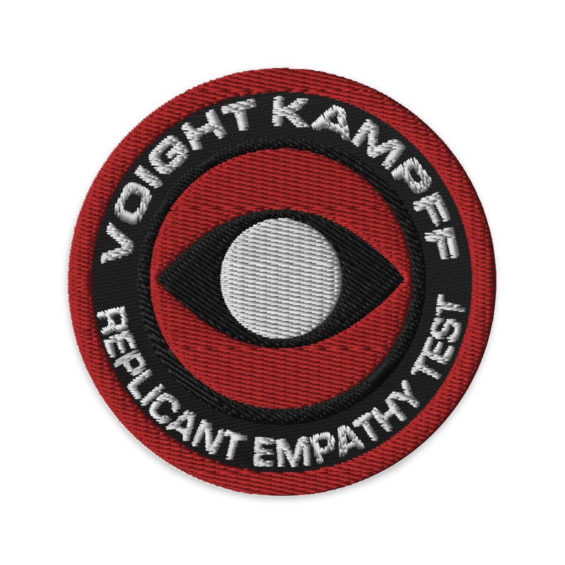Voight Kampff Replicant Empathy Test 3" Embroidered Patch - Etsy