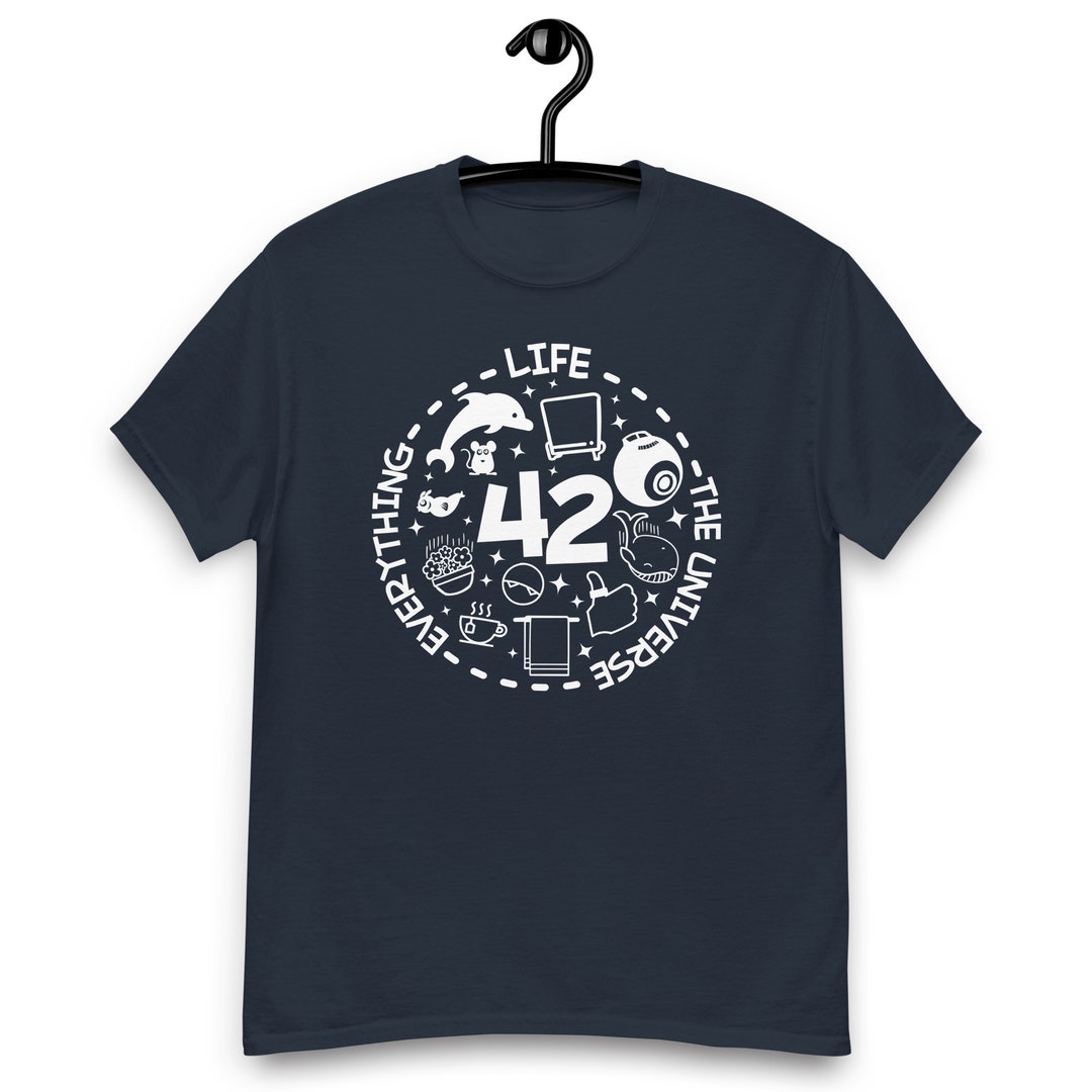42: Life the Universe and Everything T-shirt - Etsy