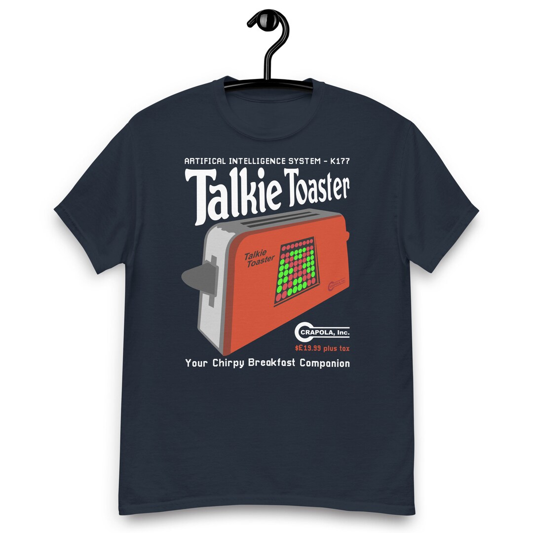 Talkie Toaster - Your Chirpy Breakfast Companion - Would You Like Any Toast Unisex T-shirt - Etsy