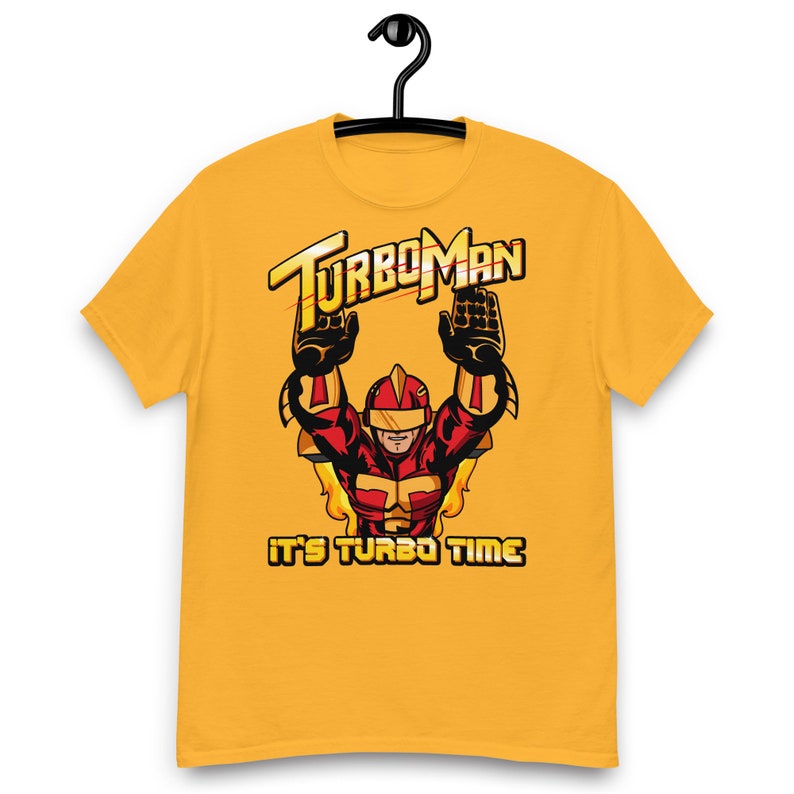 Turbo Man - It's Turbo Time Christmas T-shirt - Etsy