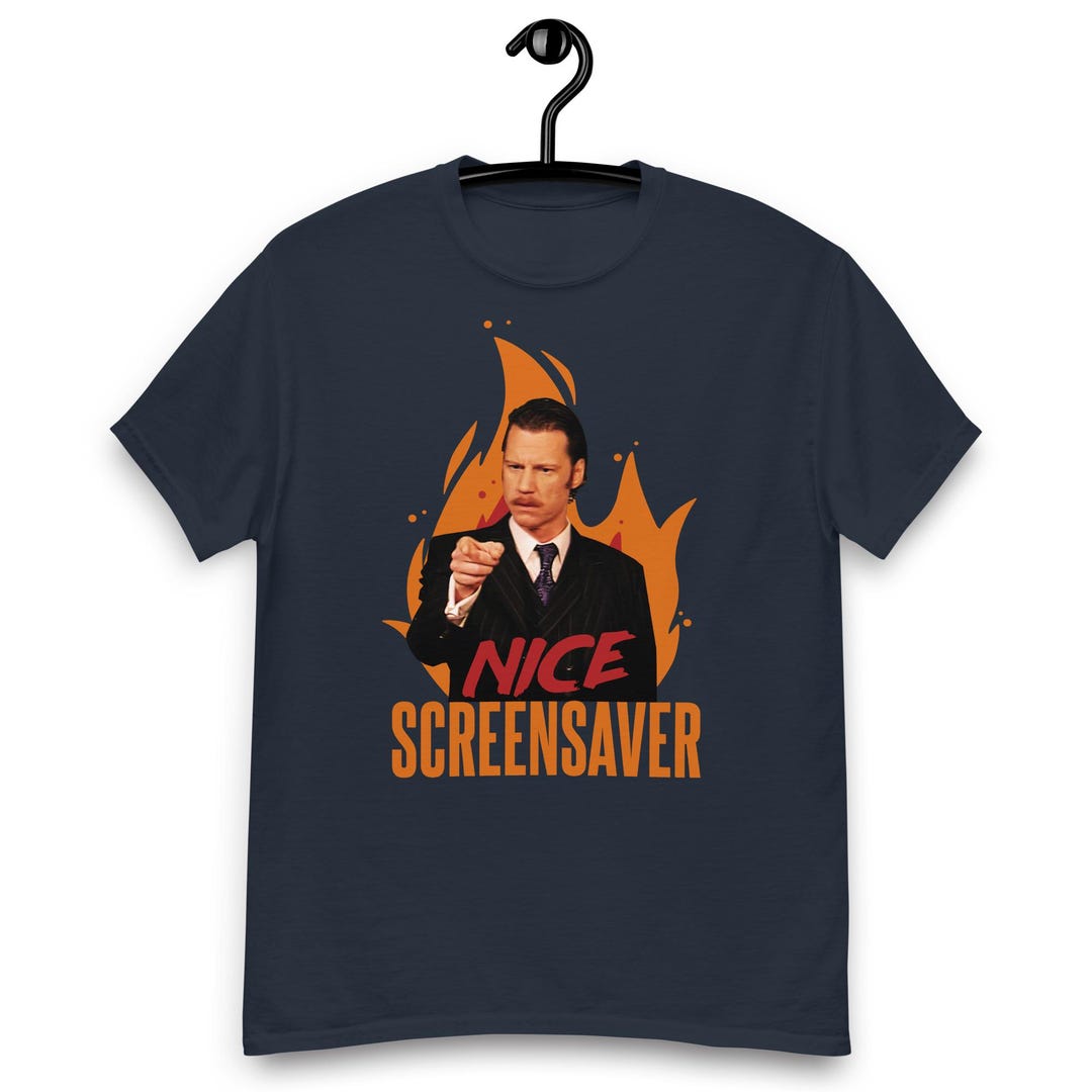 Denholm Reynholm Nice Screensaver Quote T-shirt - Etsy