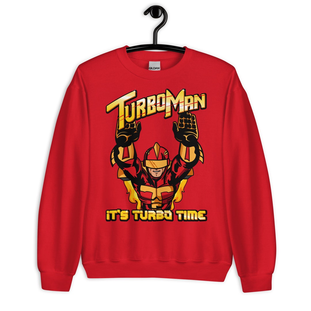 Turbo Man - It's Turbo Time Christmas Unisex Sweatshirt - Etsy