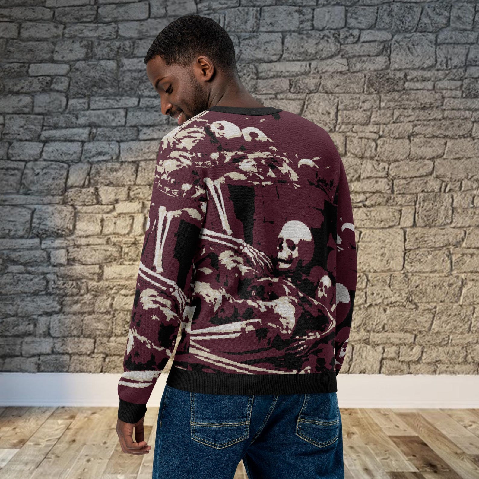 Gro-goroth Sigil Knit Sweater, Fear and Hunger Termina, Video Game ...