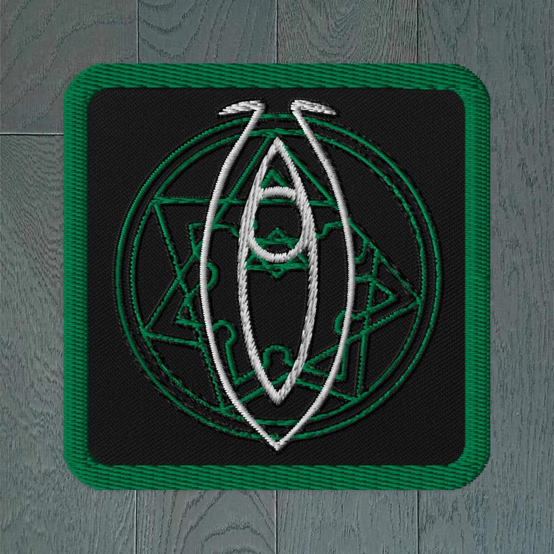 Fear and Hunger Termina Patch, Old God Sylvian Sigil Embroidered, Gamer ...