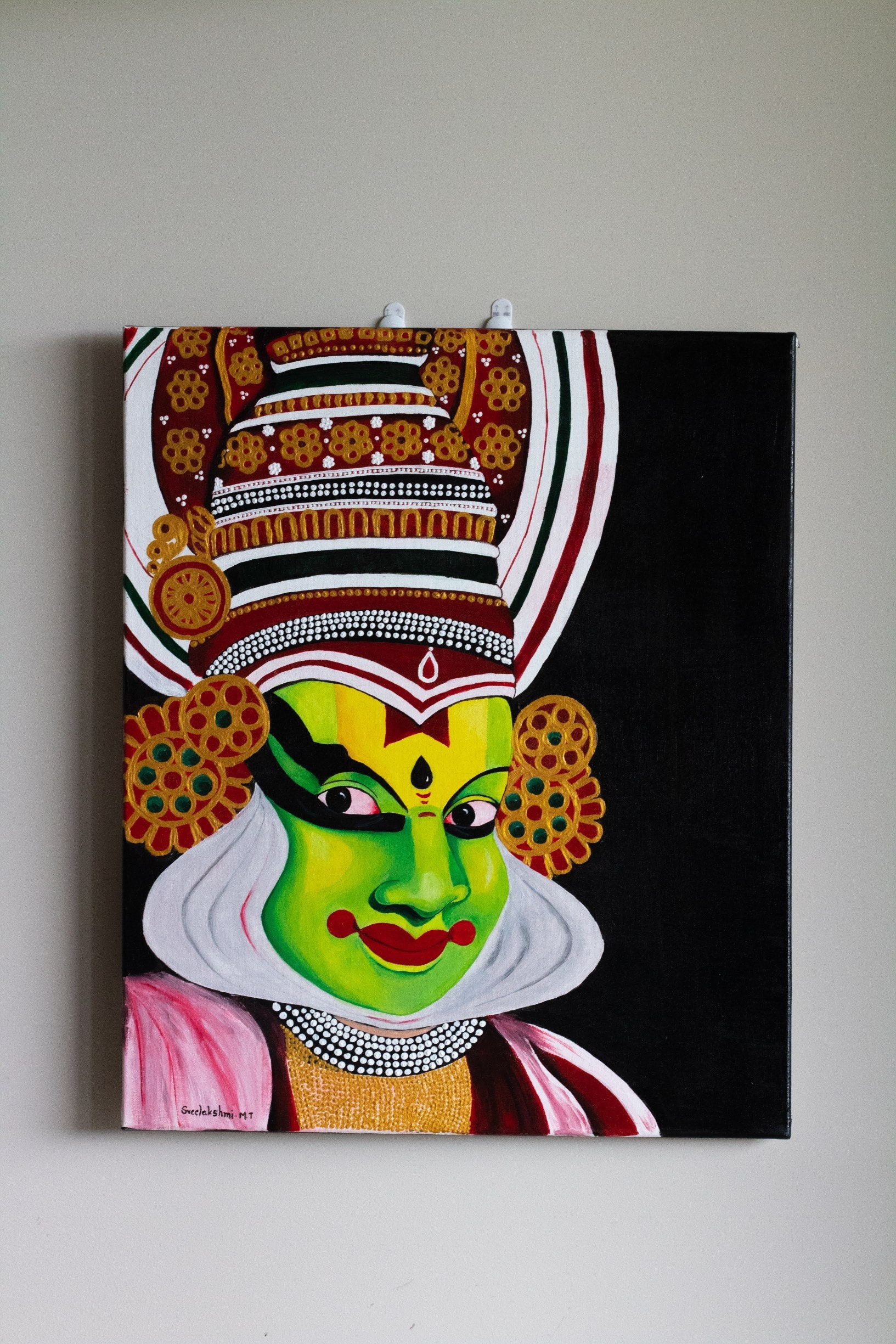 Kathakali Painting by Sree - Etsy
