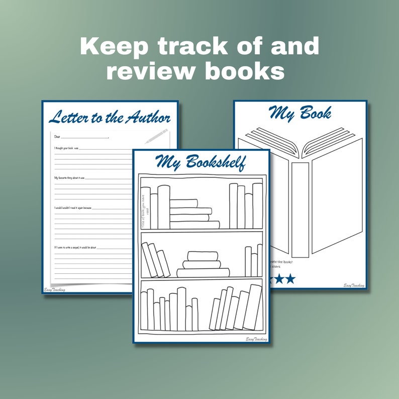 Reading Comprehension Worksheet Booklet - Etsy