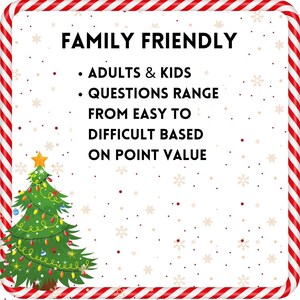 Printable Christmas Jeopardy Christmas Jeopardy Game Holiday Jeopardy ...