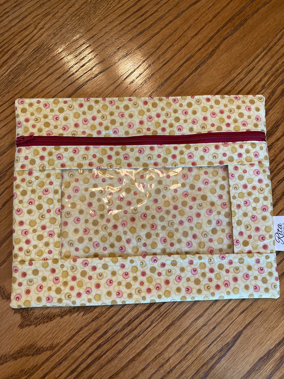 Project Bag With Vinyl Front Window - Etsy