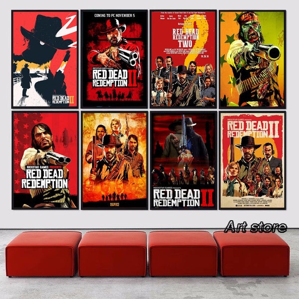 Red Dead Redemption 2 - Etsy