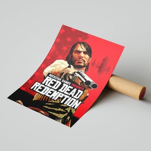 Red Dead Redemption Poster Red Dead Redemption 2 Poster Rdr Poster-rdr ...