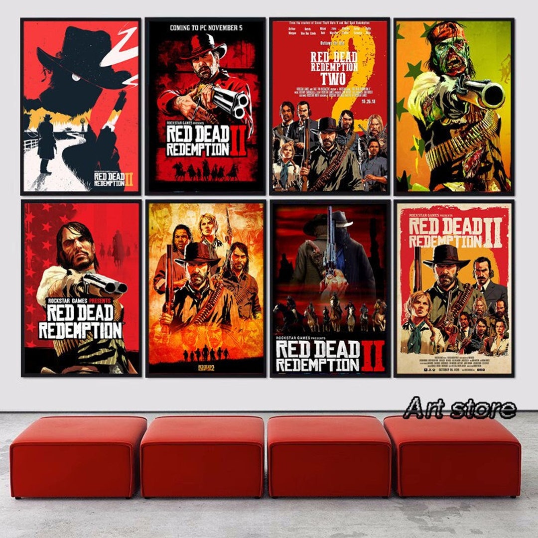 Red Dead Redemption 2 Poster 22 Models Red Dead Redemption Poster rdr ...