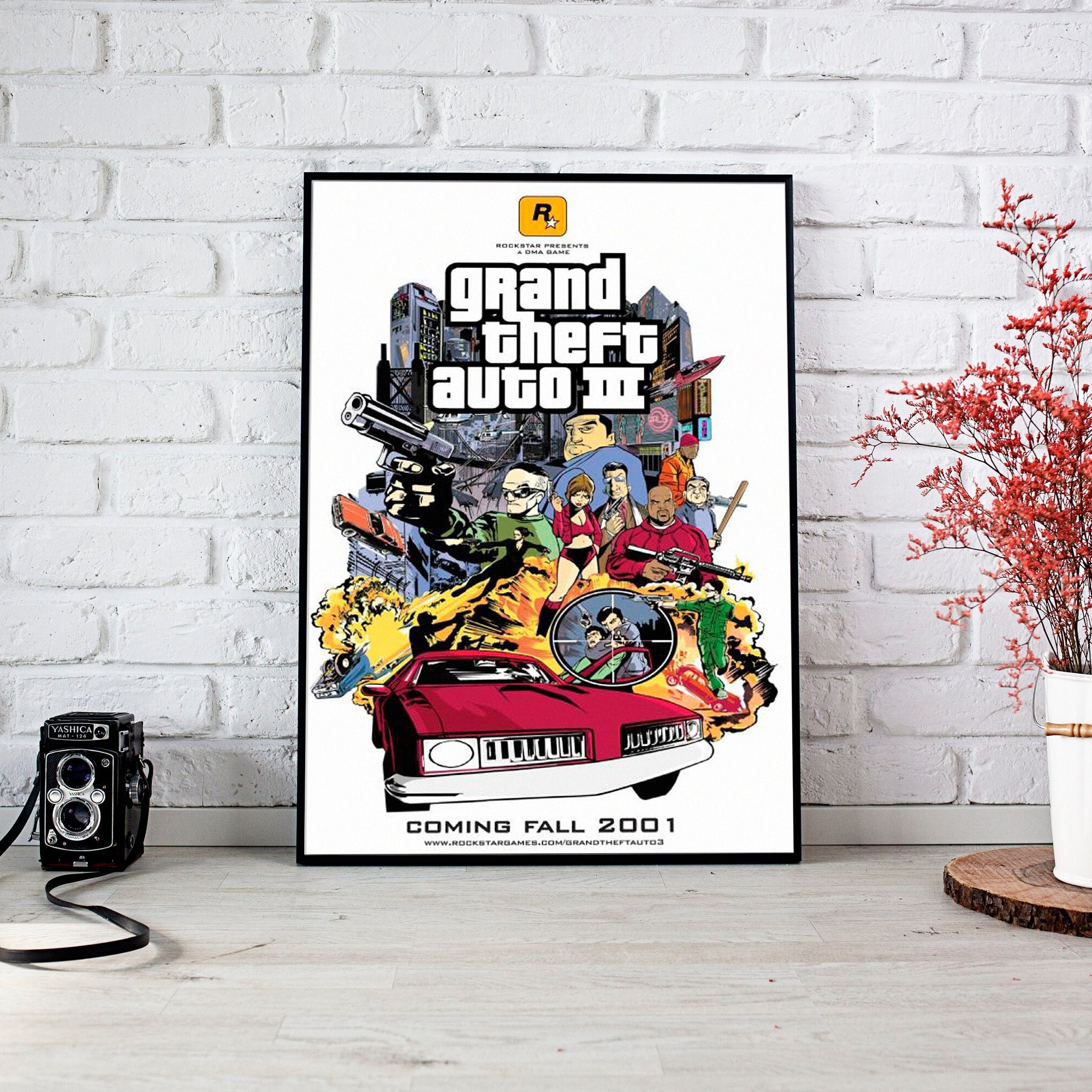 Gta Poster Gta 3 Poster Gta San Andreas Poster Grand - Etsy Australia