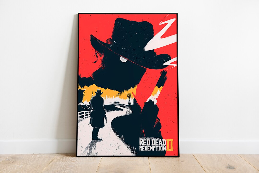 Red Dead Redemption 2 Poster Red Dead Redemption Poster Rdr Poster-rdr ...