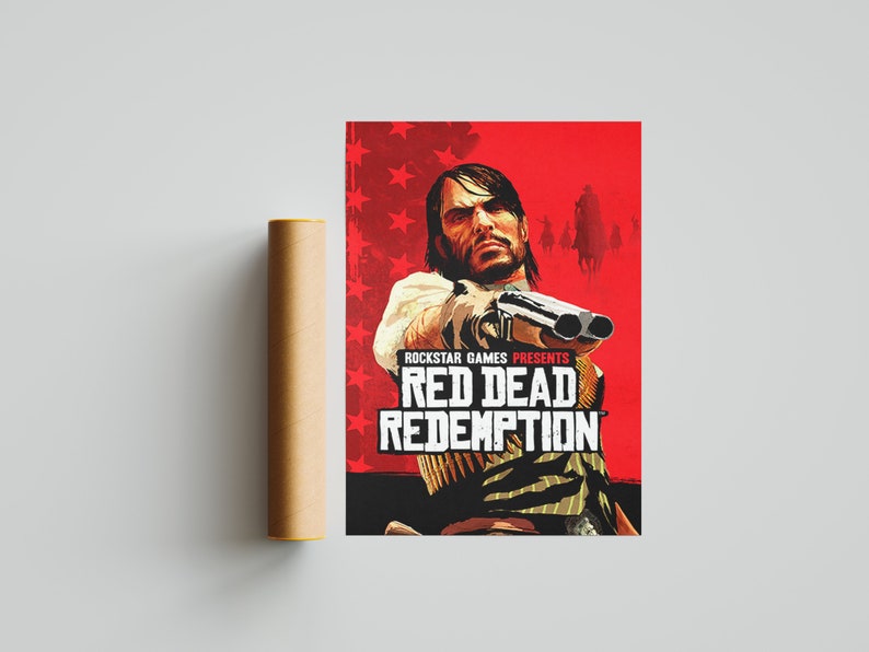 Red Dead Redemption Poster Red Dead Redemption 2 Poster - Etsy
