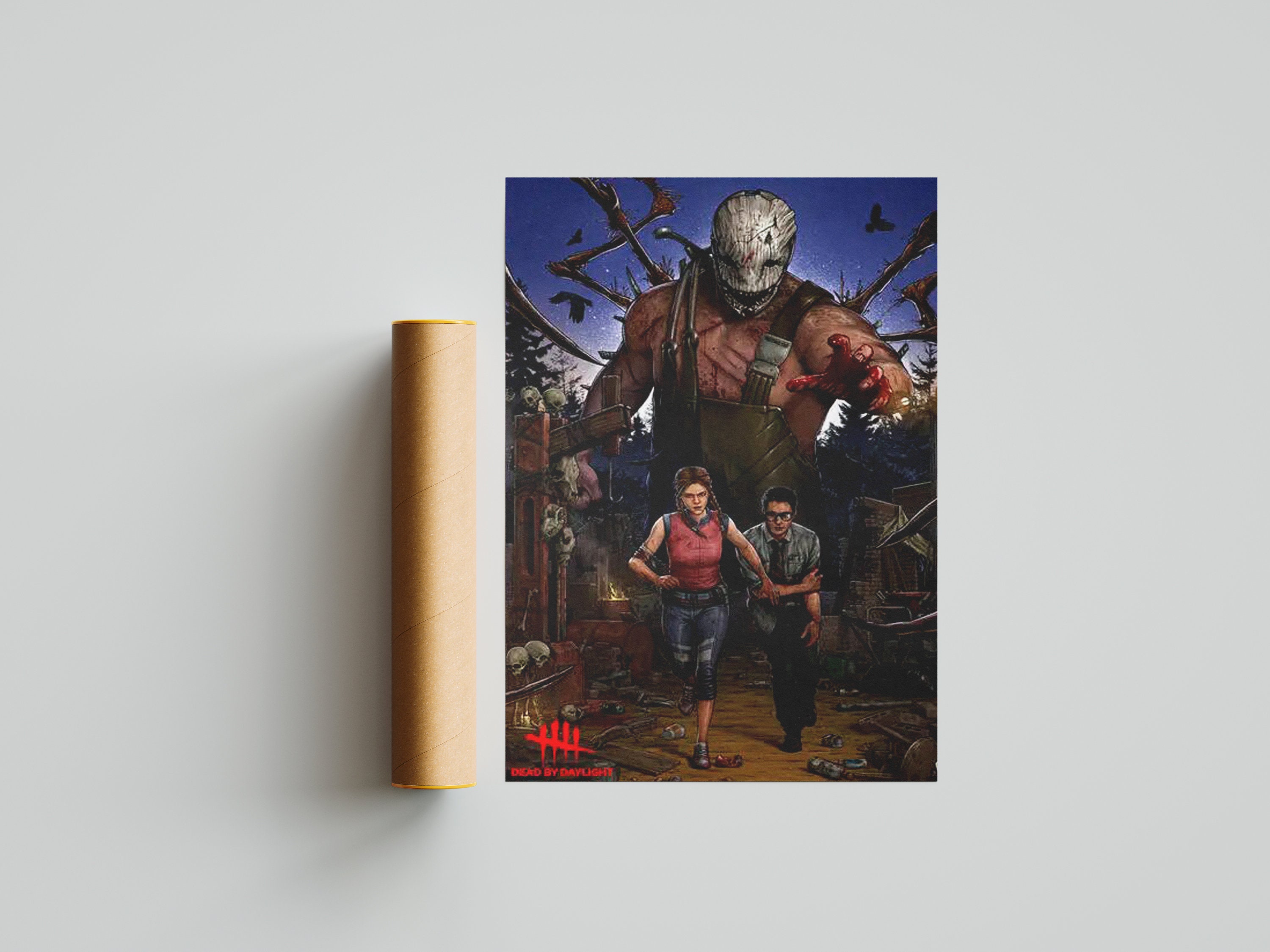 Dead by Daylight Poster 7 Models-dead by Daylight Art-video - Etsy