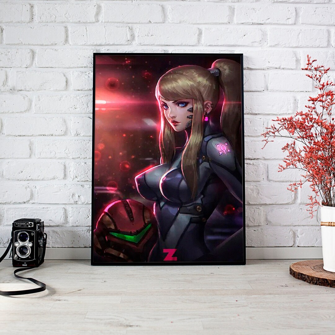 Metroid Poster Metroid Prime Poster Metroid Art Metroid Prime Retro ...