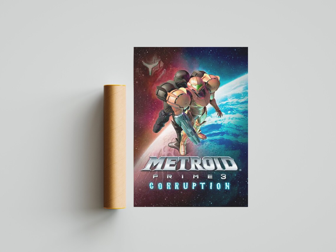 Metroid Poster Metroid Prime Poster Metroid Art Metroid - Etsy