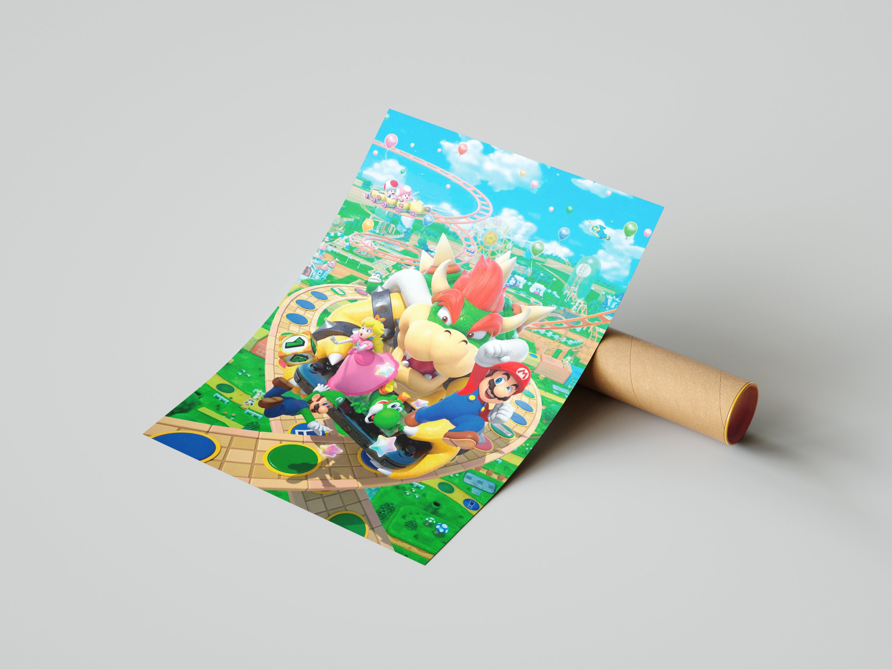 Cartel de mario bros cartel de super mario bros cartel - Etsy México