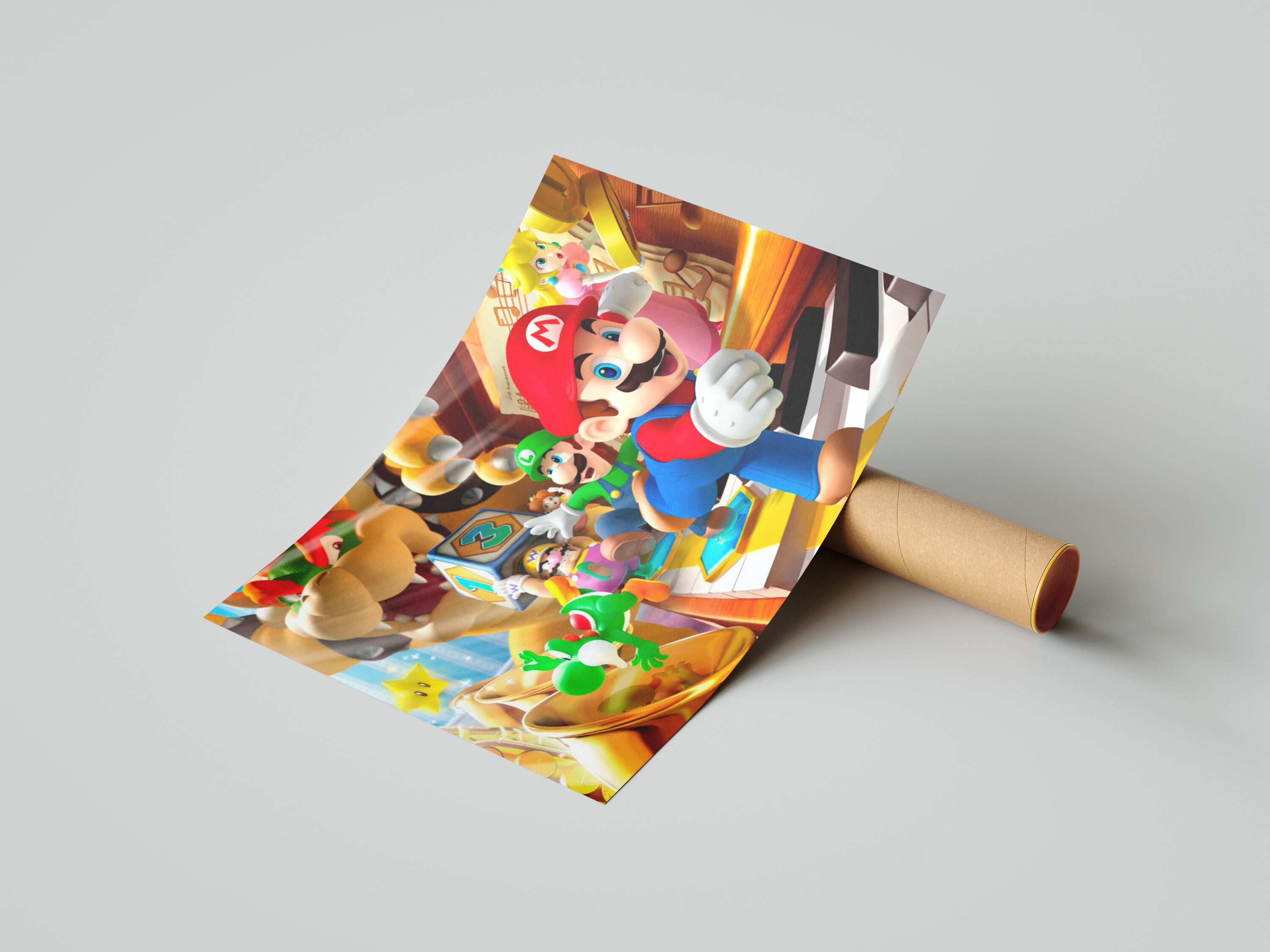 Mario Bros Poster Super Mario Bros Poster Mario Bros Retro - Etsy