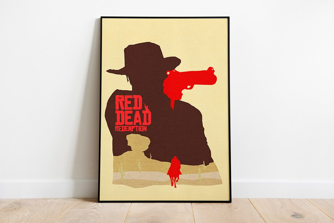 Red Dead Redemption Poster Red Dead Redemption 2 Poster - Etsy